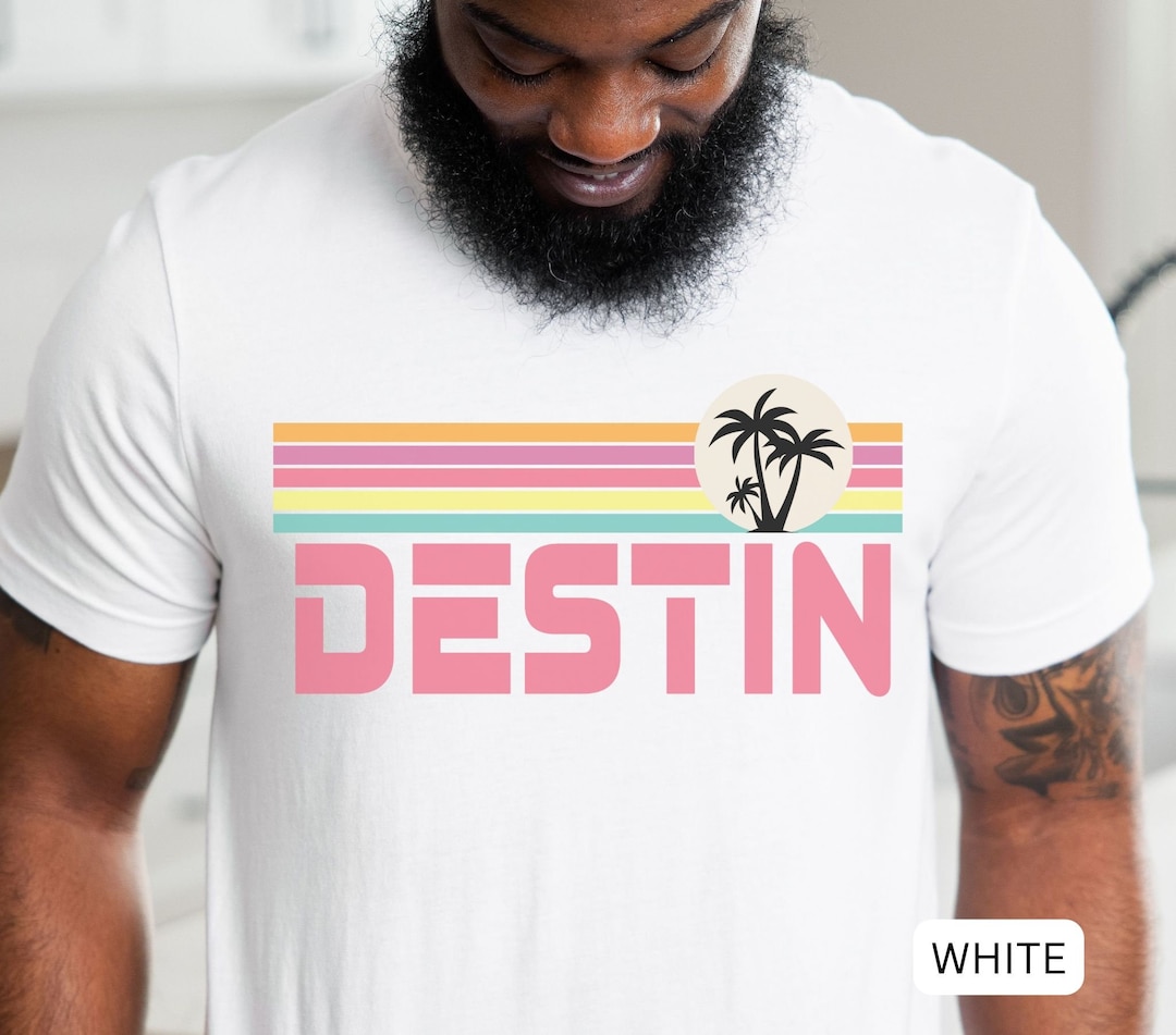 Destin Shirt, Florida Shirt, Vacation Mode Shirt, Beach Shirt, Palm ...