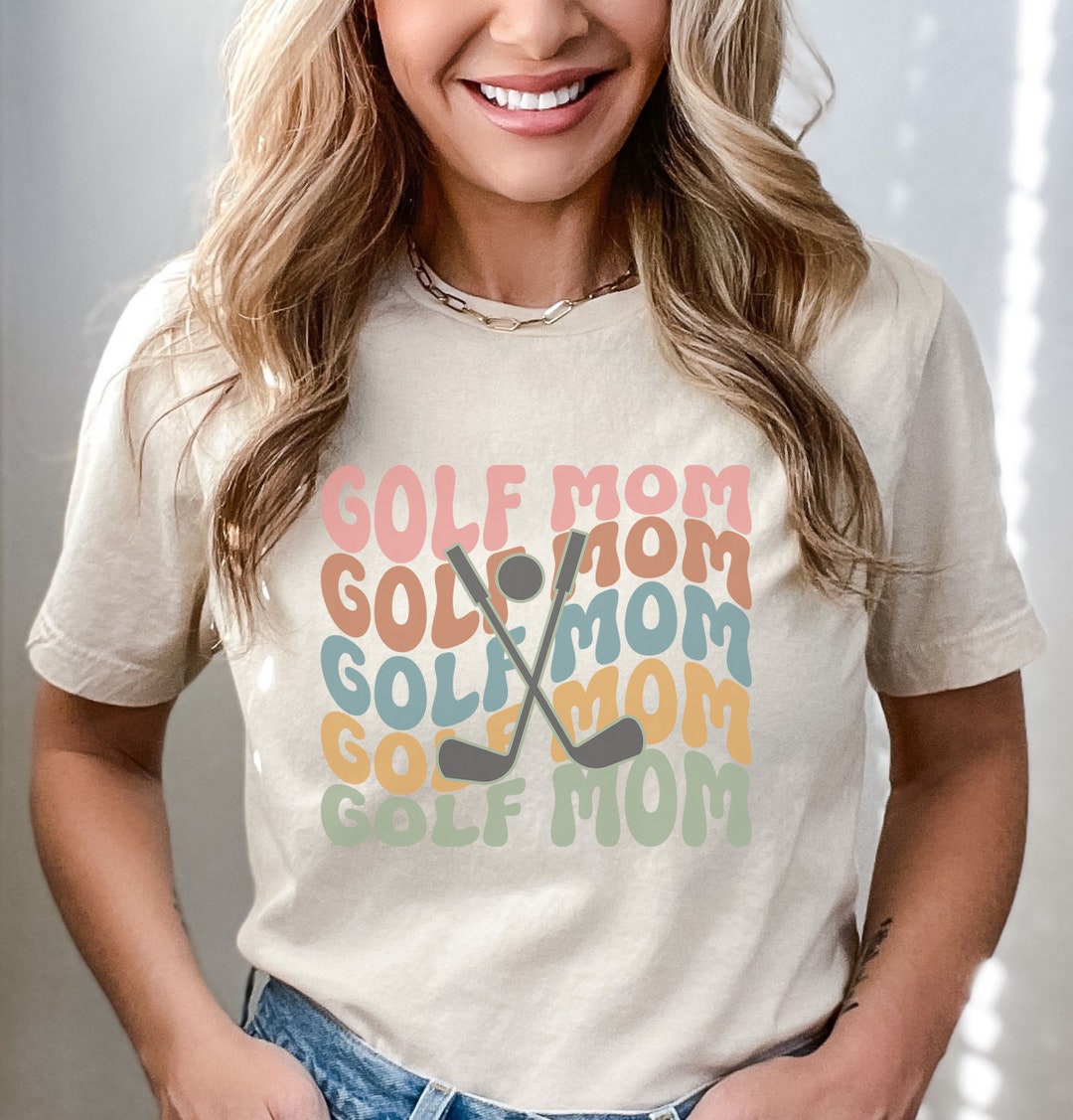 Retro Golf Mom Shirt, Golfing Tshirt, Golfing Gift, Golf Mama Gift ...