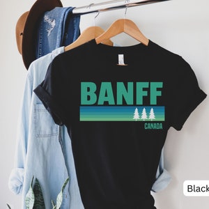 Banff Shirt, Banff National Park, Canada Shirt, Mountain Shirt, Hiking ...