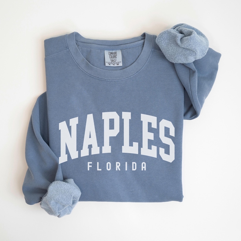 Naples Sweatshirt - Etsy