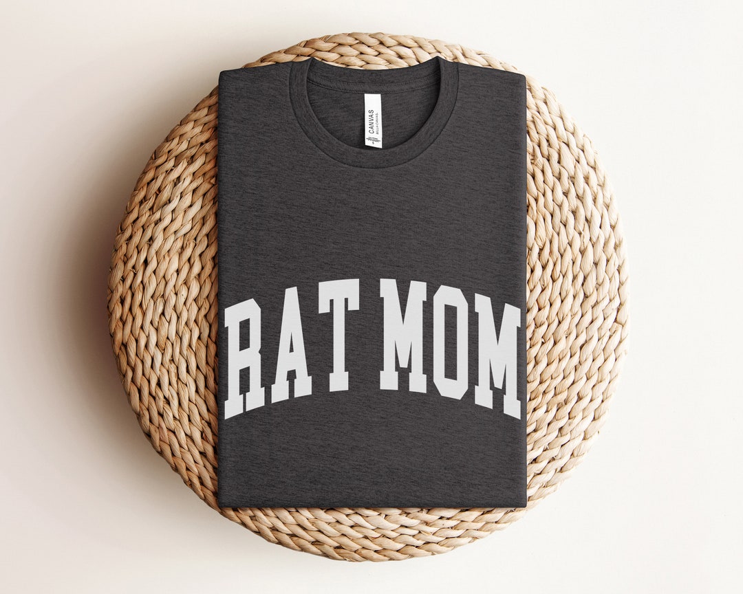 Rat Mom Shirt, Rat Lover Gift, Animal Mama Tee, New Pet Present for Rat ...