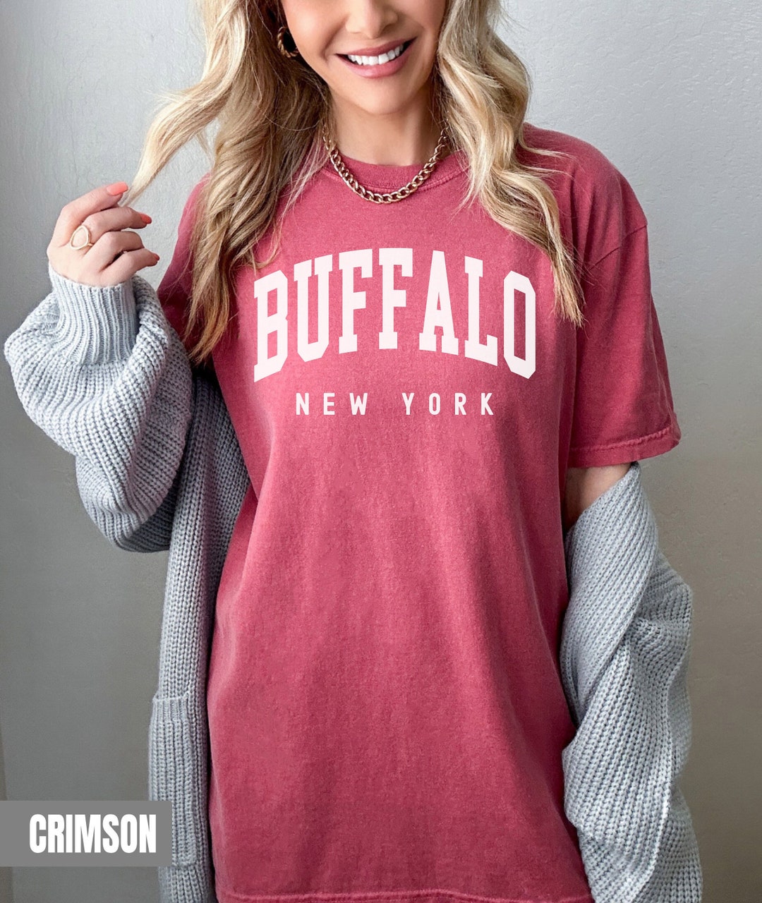 Buffalo Shirt, Comfort Colors Buffalo New York Shirt, Buffalo Gift ...