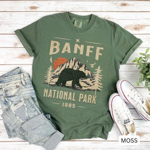 Banff National Park Shirt, Canada Shirt, Banff Shirt, Bear Shirt ...