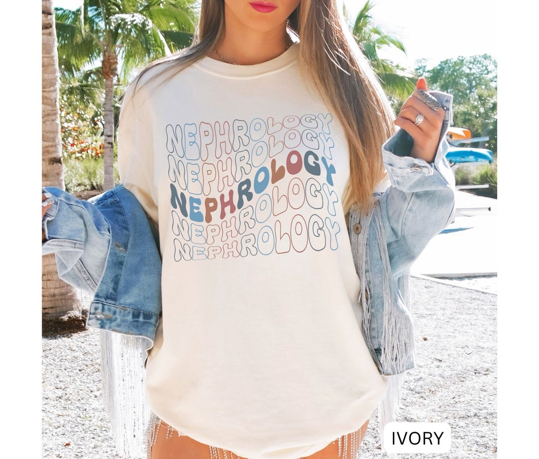 Nephrology Shirt, Comfort Colors Dialysis Tech Gift, Dialysis Nurse ...