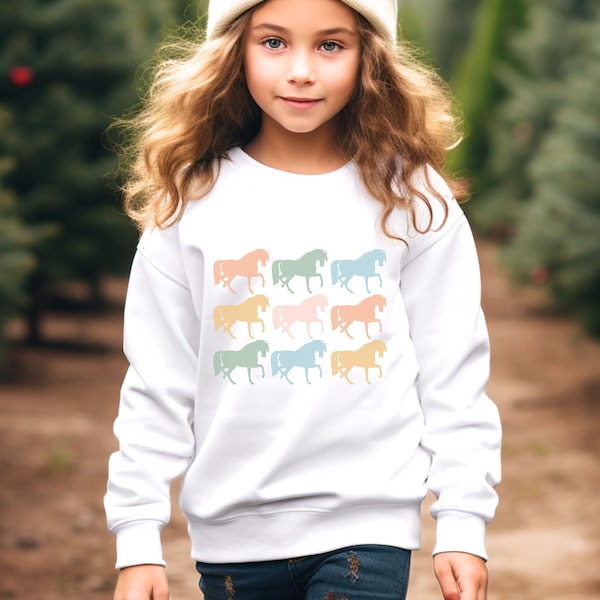 Horse Sweatshirt - Etsy
