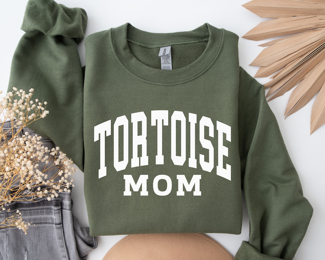 Tortoise Mom Sweatshirt, Tortoise Gift, Animal Mama Crewneck, New Pet ...
