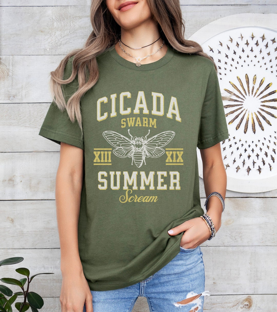 Cicada Shirt, 2024 Year of the Cicadas Graphic Shirt, Insect Lover Tee ...