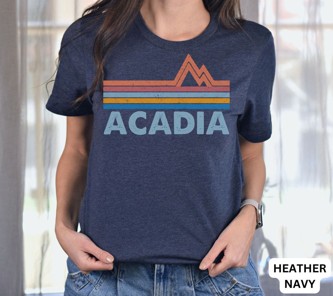 Acadia Shirt, Maine Shirt, Ski Shirt, National Park Shirts, Acadia ...