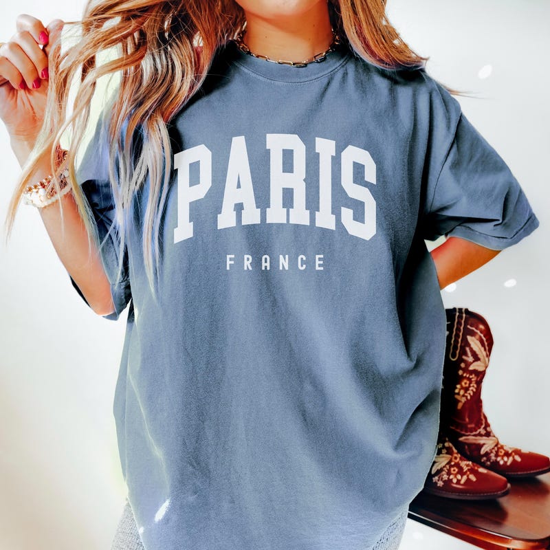 Paris Tee Shirt for Women - Etsy