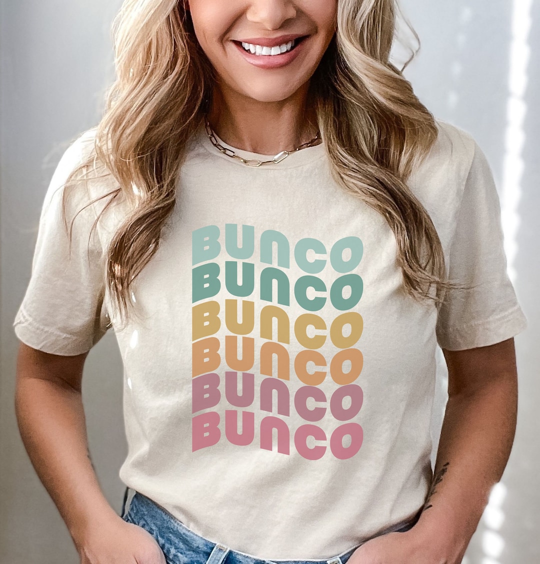 Bunco Shirt, Love Dice Games Shirt, Bunch Player Gift for Mom Who Plays ...