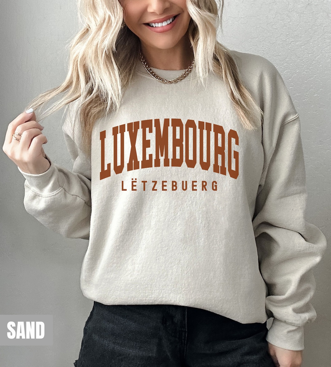 Luxembourg Sweatshirt, Luxembourg Hoodie, Luxembourg Europe Gift ...