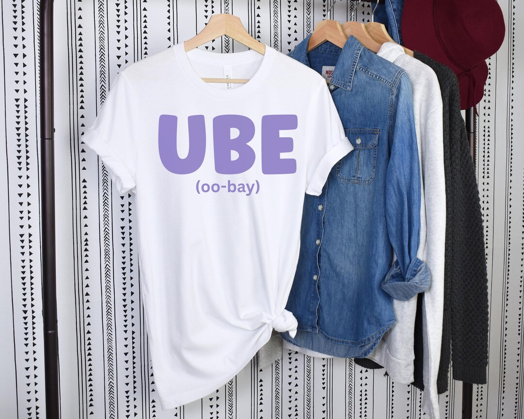 Ube T-shirt, Filipino Food Tee, Funny Food Shirt, Gift for Foodies ...