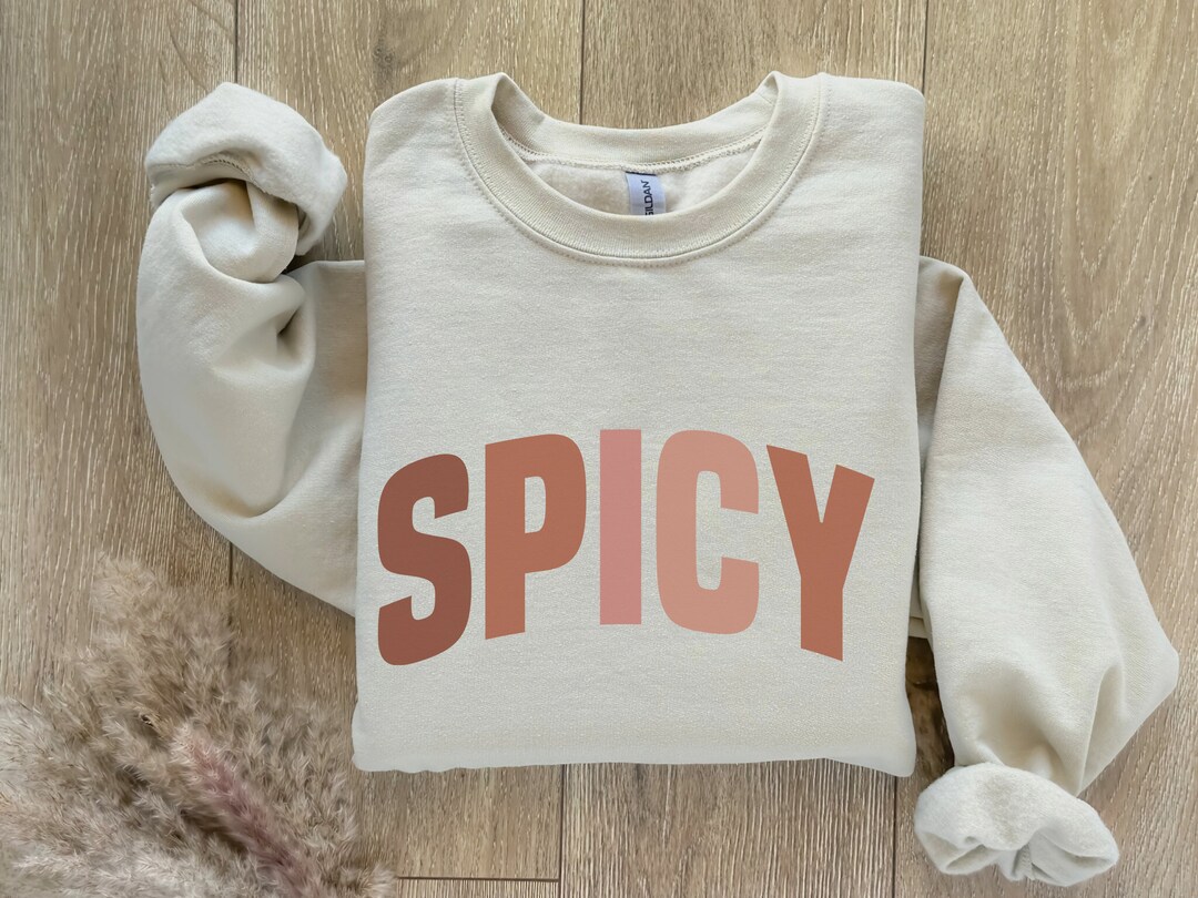 Spicy Sweatshirt Gift for Girlfriend, Spice Lover Sweatshirt, Sassy Tee ...