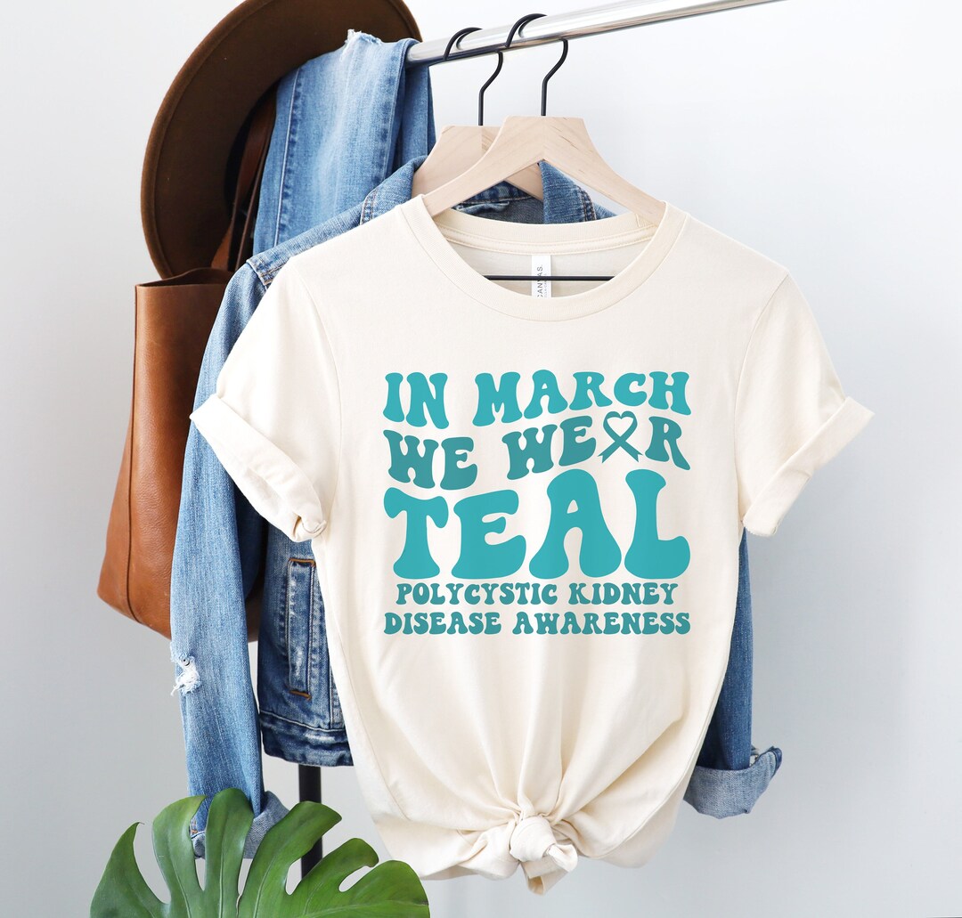 Polycystic Kidney Disease Awareness Shirt, Fight Polycystic Kidney ...
