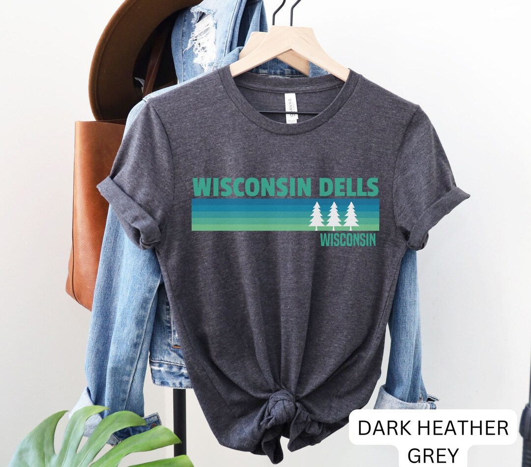 Wisconsin Dells Shirt, Wisconsin Shirt, Lake Shirt, Hiking Shirt, Lake ...