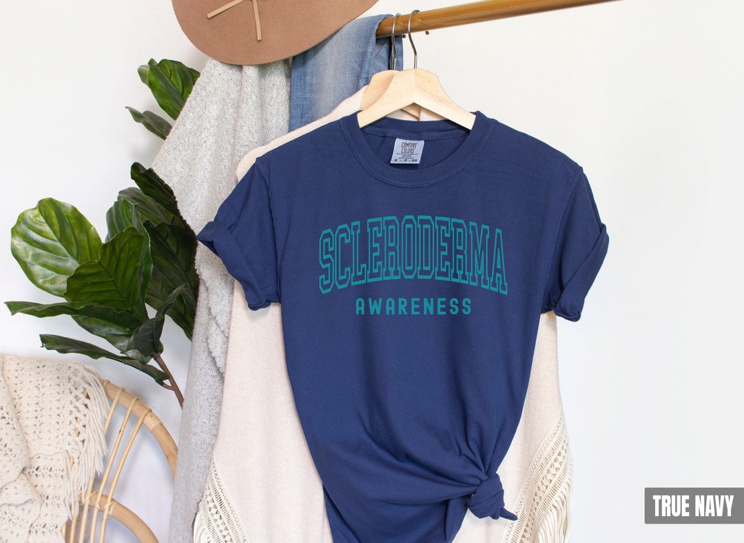 Scleroderma Awareness Shirt, Fight Scleroderma Walk Tees, Teal Ribbon ...