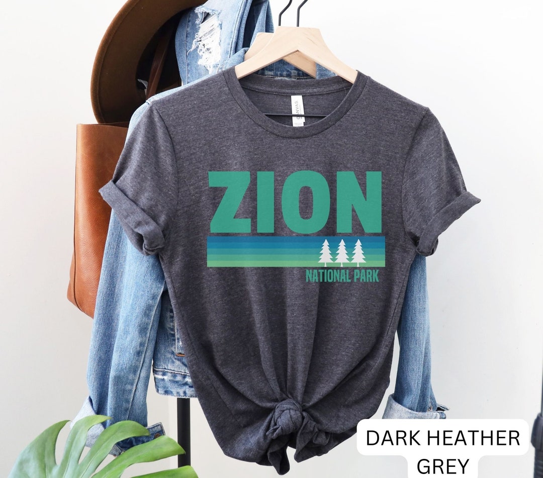 Zion Shirt, Zion National Park, UTAH Shirt, Mountain Shirt, Hiking ...