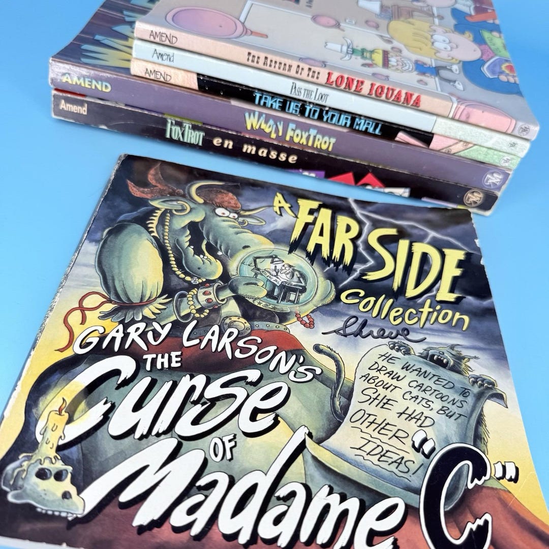 Foxtrot Comic Book Lot of 5, Plus Far Side Book - Etsy
