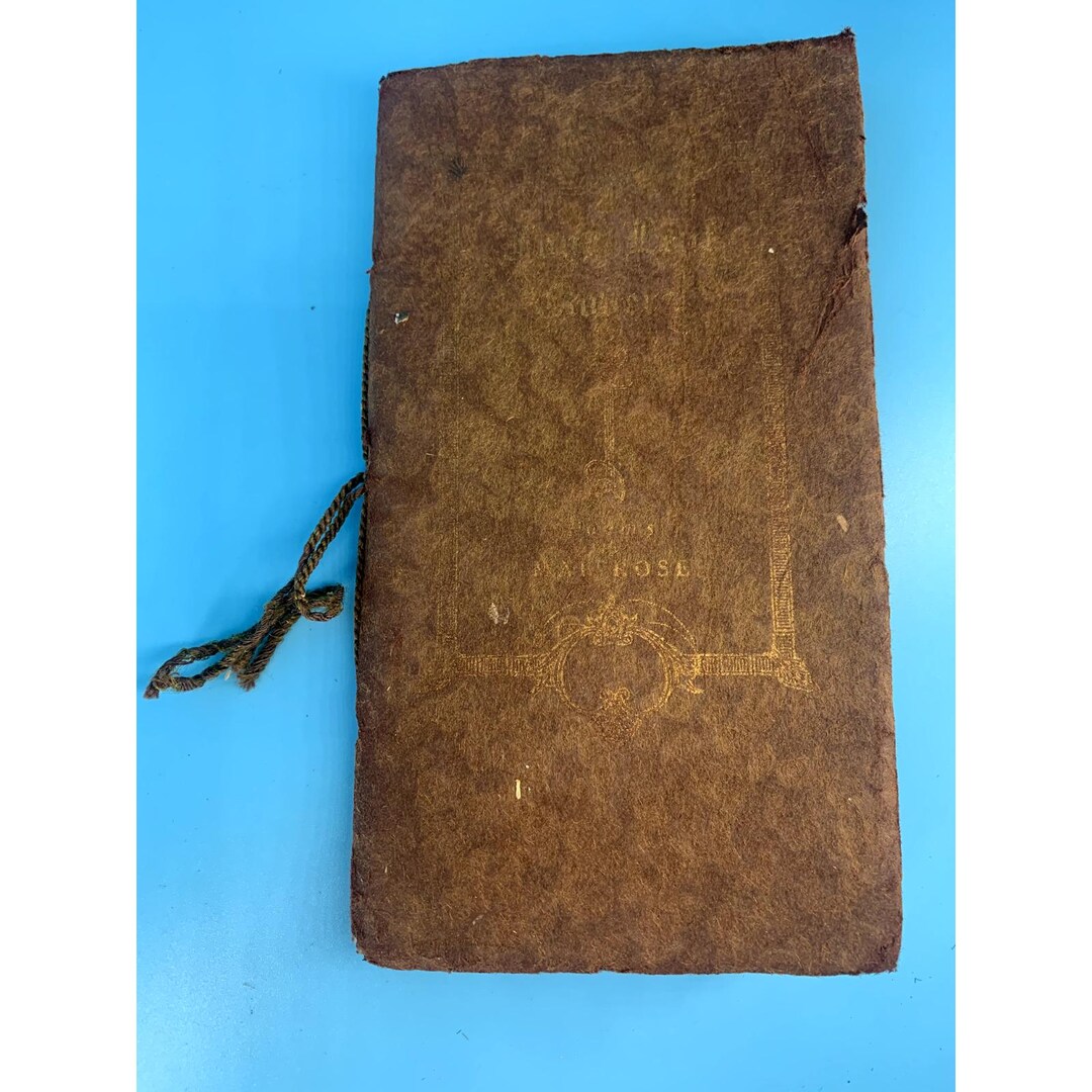 Antique Poetry Book Four Leaf Clovers Poems by Mal Rose Oskaloosa Iowa ...