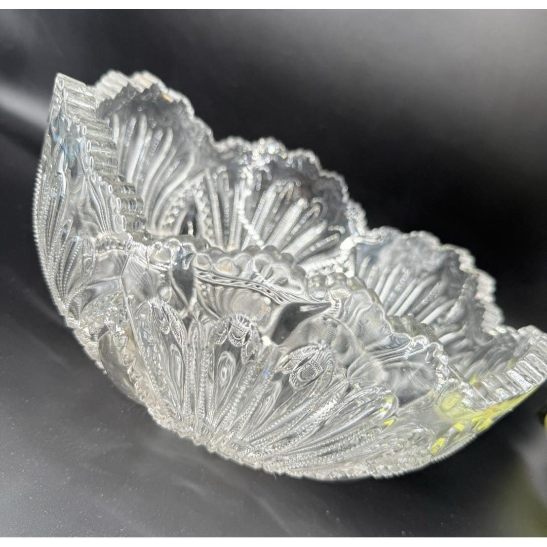 Rare EAPG Heisey Prince of Wales Plumes 10" Punch Bowl PUNM1 - Etsy