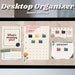 Desktop Wallpaper Organizer Notes Edition + Folder Icons | Customizable ...