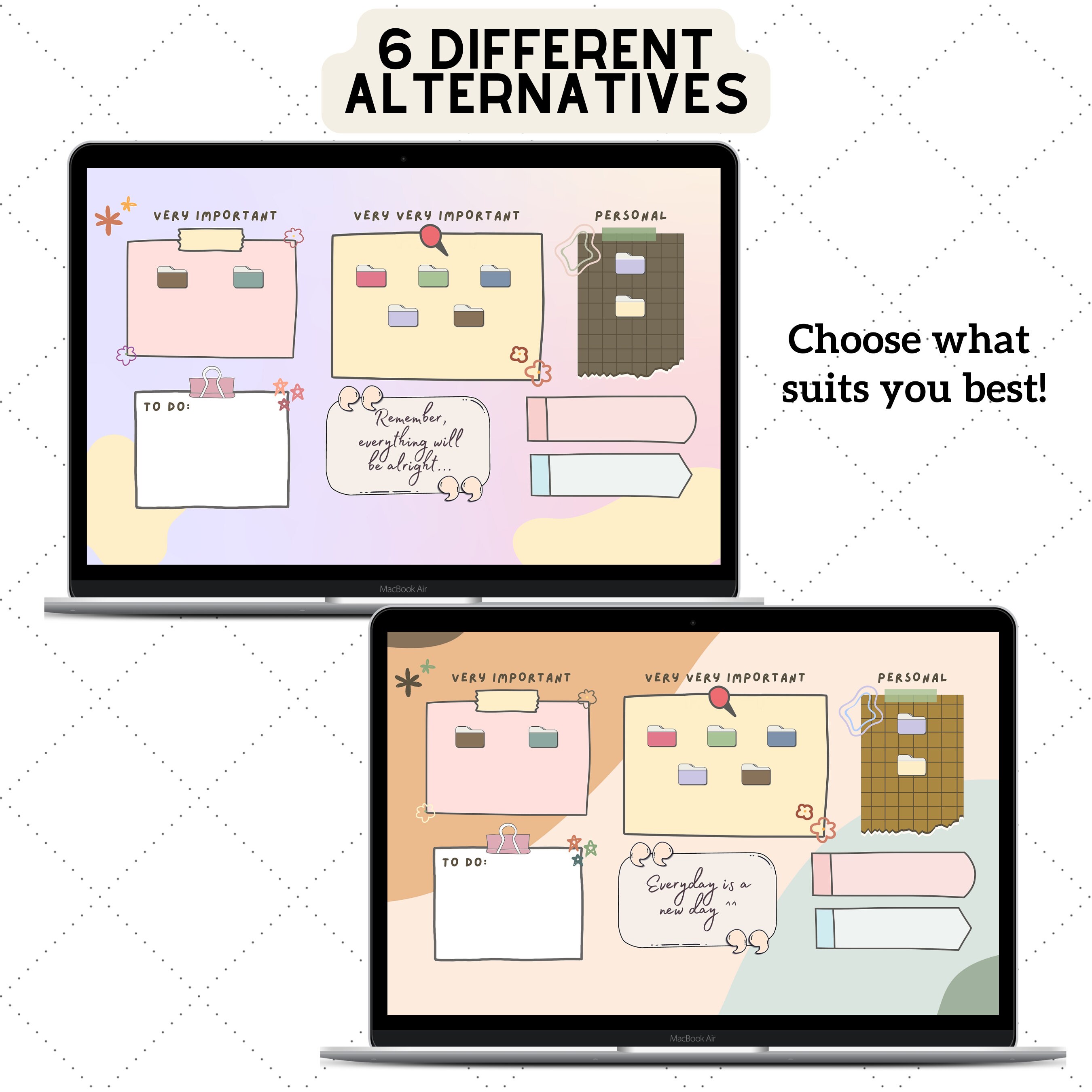 Desktop Wallpaper Organizer Vibrant Edition + Folder Icons ...