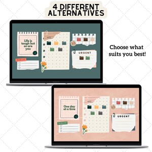 Desktop Wallpaper Organizer Notes Edition + Folder Icons | Customizable ...