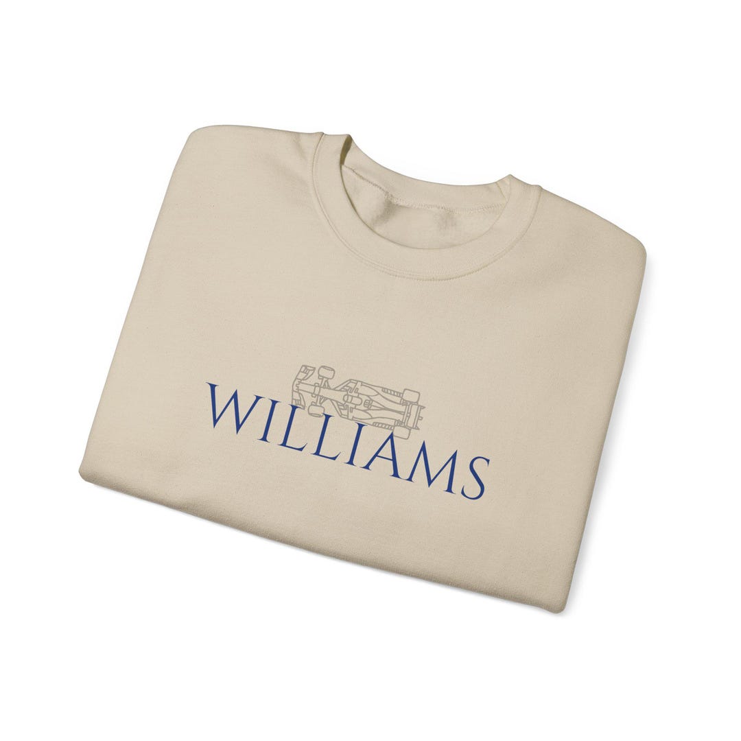 Formula 1 Racing Unisex Sweatshirt Williams Team Car Fan Gift, Vintage ...