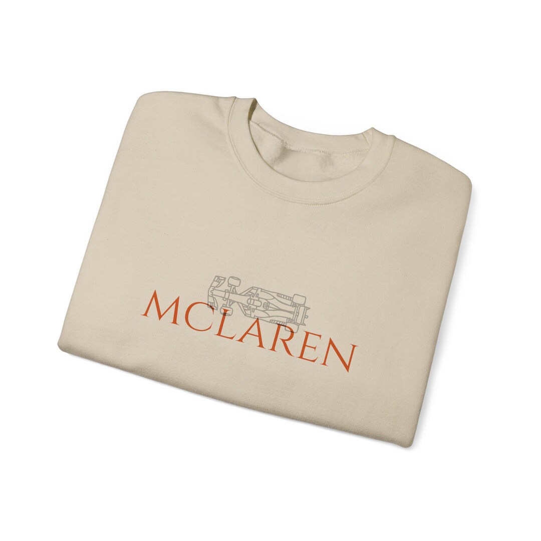 Mclaren F1 Racing Sweatshirt, Formula 1 Car Enthusiast Apparel - Etsy