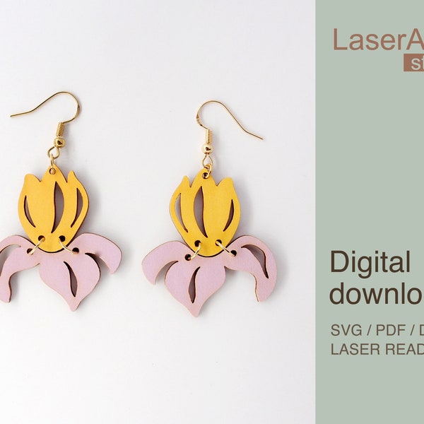 Laser Cut Earring Files - Etsy