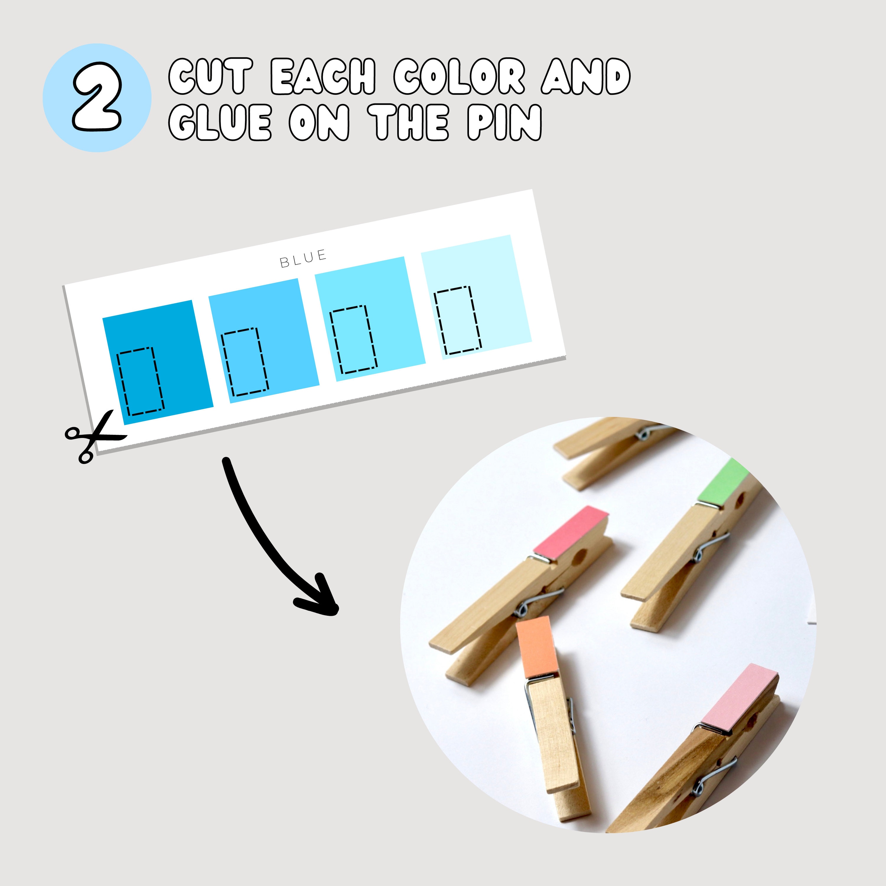Educational Printables Montessori Printable Toddler - Etsy