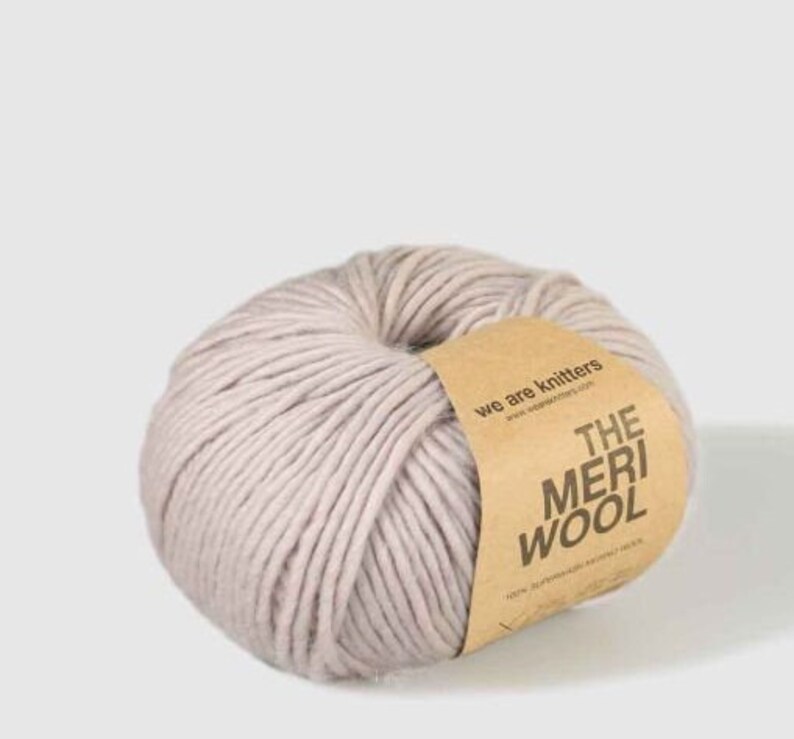 The Meriwool | WE ARE KNITTERS | 100% Merino Wool | Dark Grey| Dusty ...