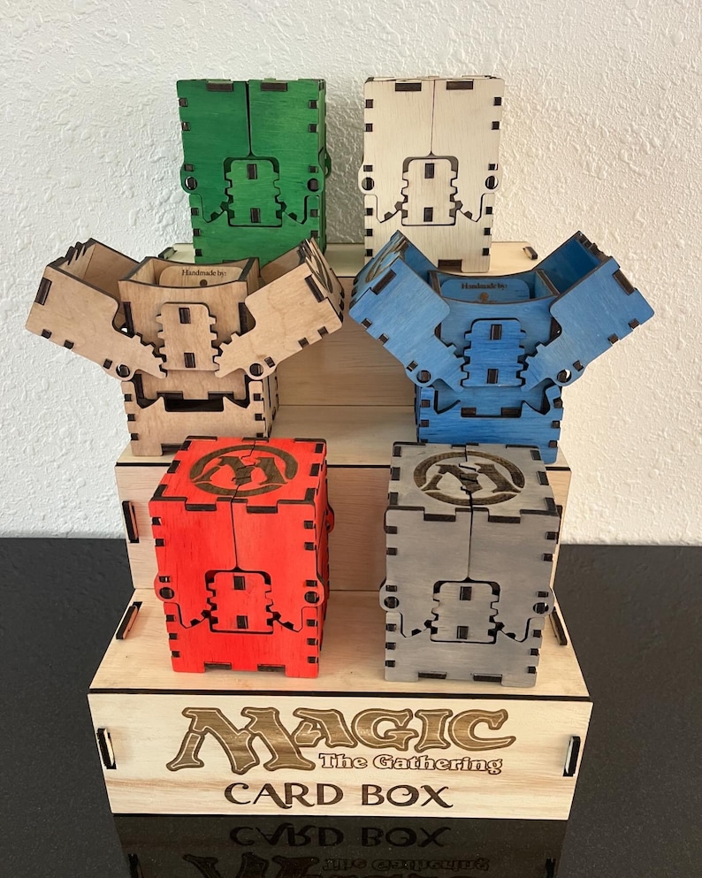 Mtg Card Box - Etsy