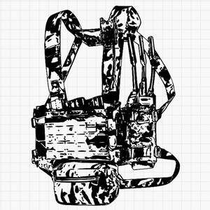 Spiritus - Mk5 - Chest Rig - Art SVG/PDFDXF - Etsy