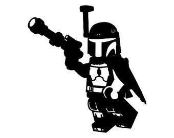 Boba Fett Minifigure - Etsy