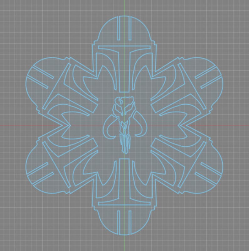 Star Wars Mandalorian Helmet SVG/DXF - Etsy