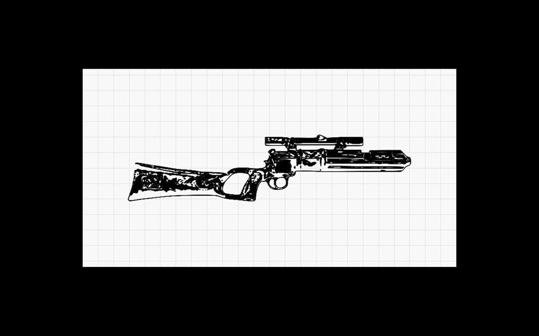 Star Wars - Boba Fett - EE3 Blaster SVG/PDF/DXF - Etsy