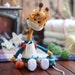 Crochet Pattern Cute Giraffe Melvin Doll PDF - Etsy