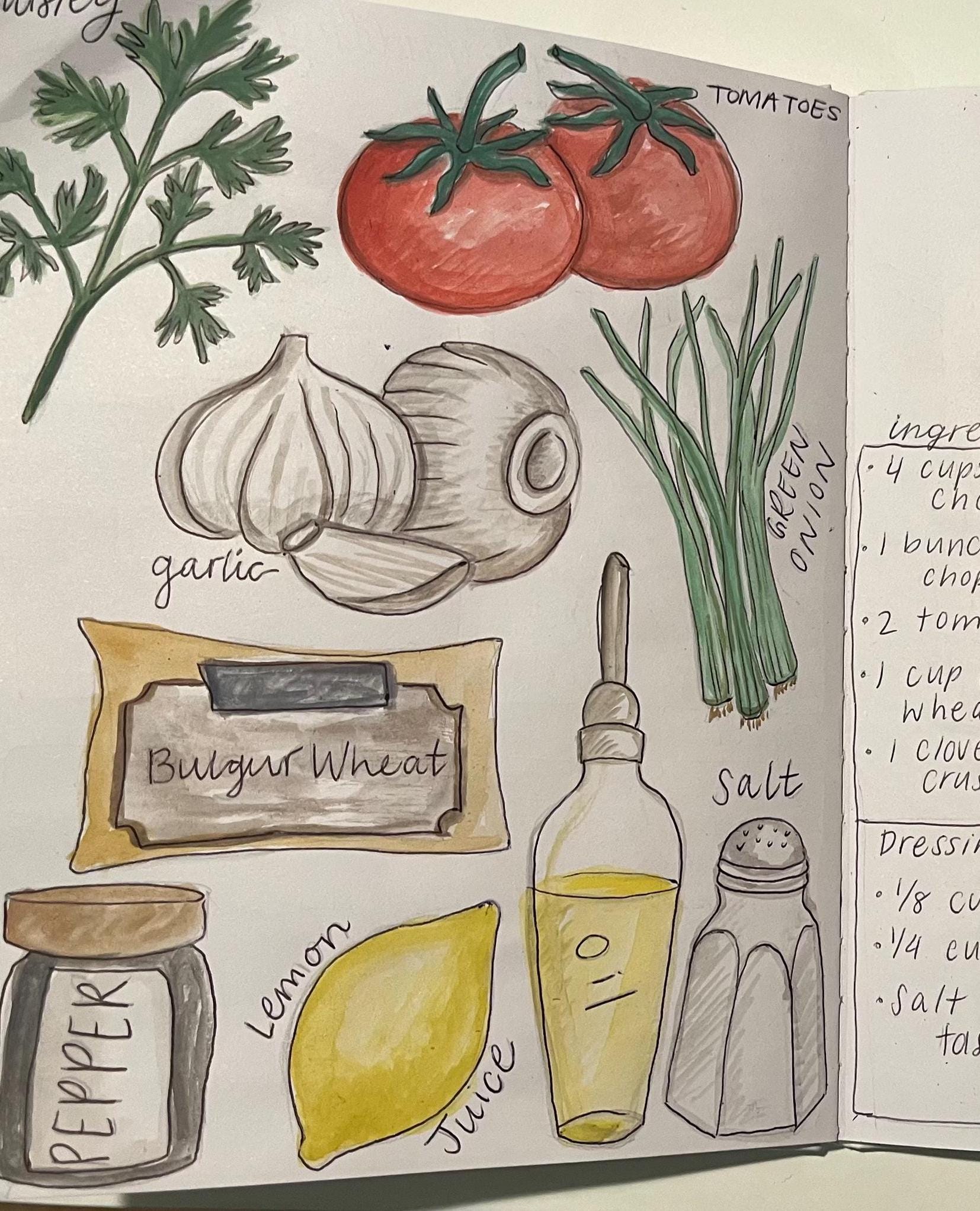 Handmade, Customized Recipe Book - Etsy