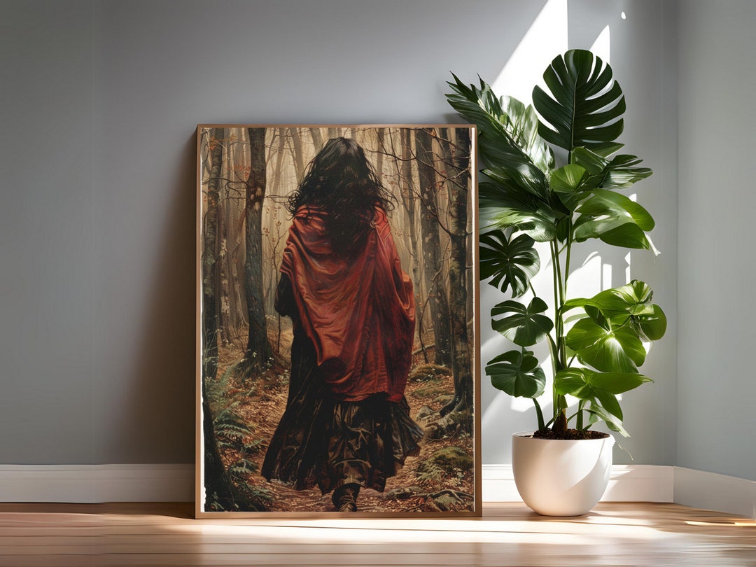 Elide Lochan Art Print: Sarah J Maas Fantasy Library Decor (digital ...