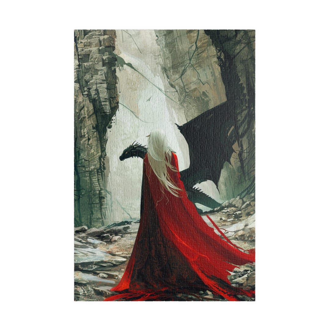 Throne of Glass Puzzle: Manon & Abraxys, Fierce Women of Fantasy - Etsy