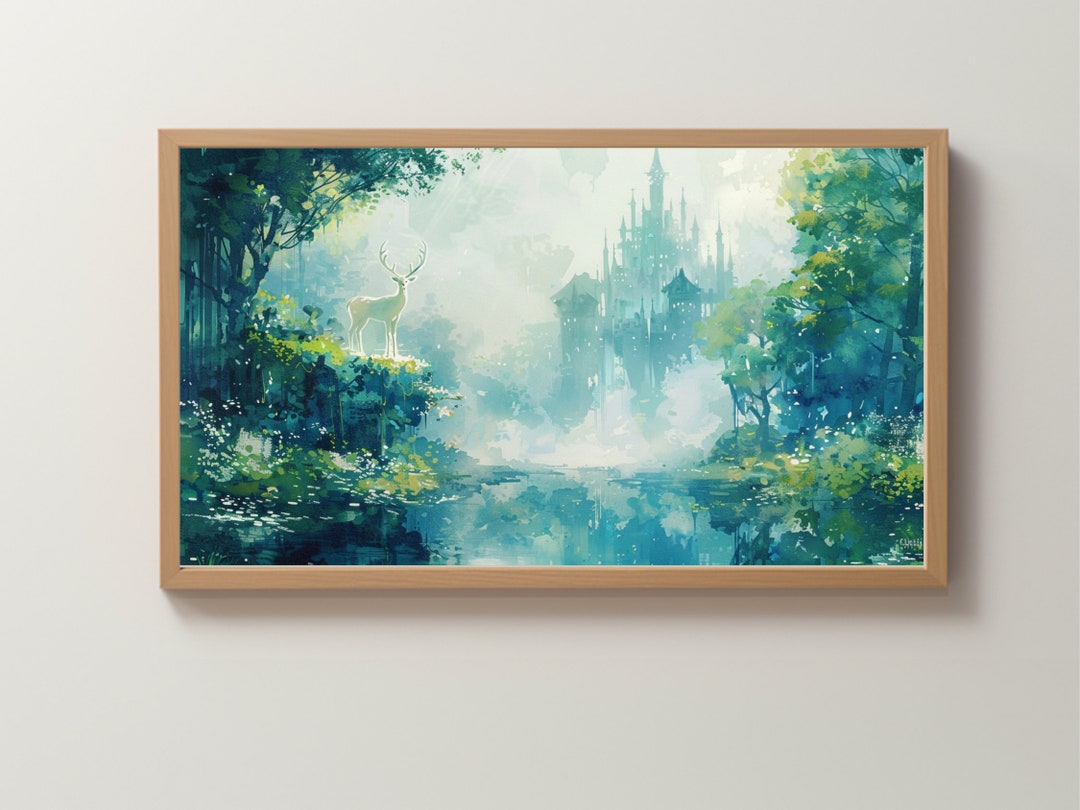 Terrasen Throne of Glass Art: Maasverse Castle Landscape (digital ...