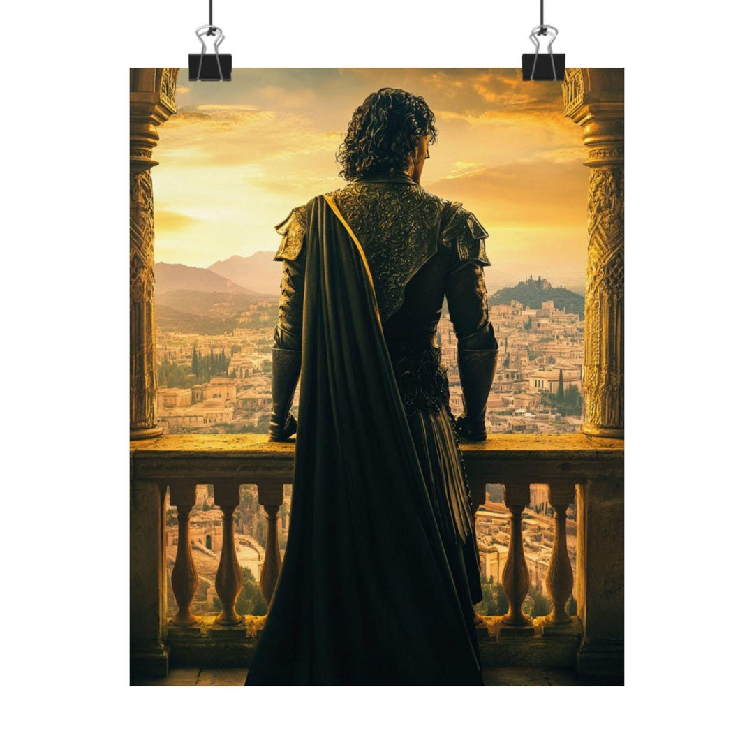 Luther Corbios, Spark of the Everflame Poster, Fanfiction Wall Art ...