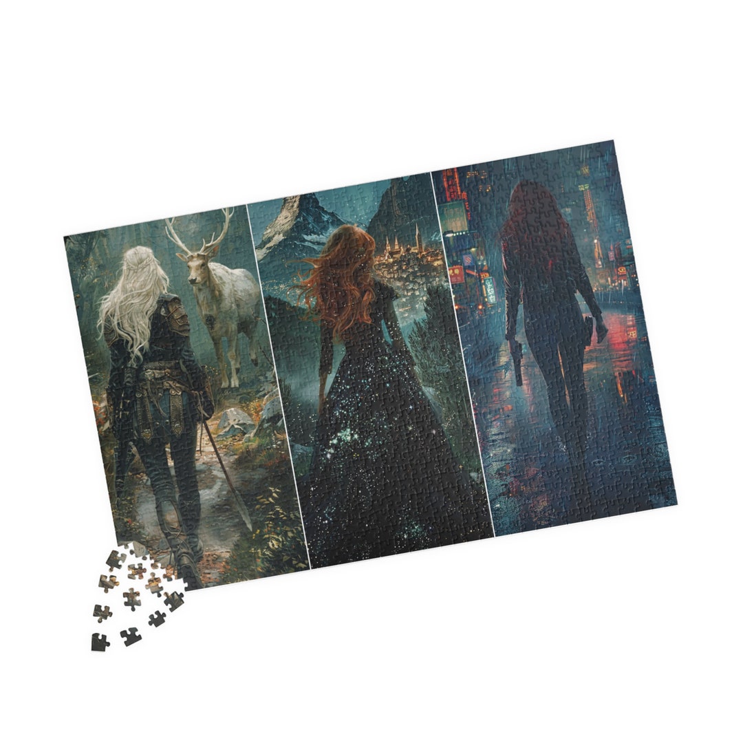 ACOTAR Maasiverse Jigsaw Puzzle: Aelin, Feyre, Bryce - Etsy