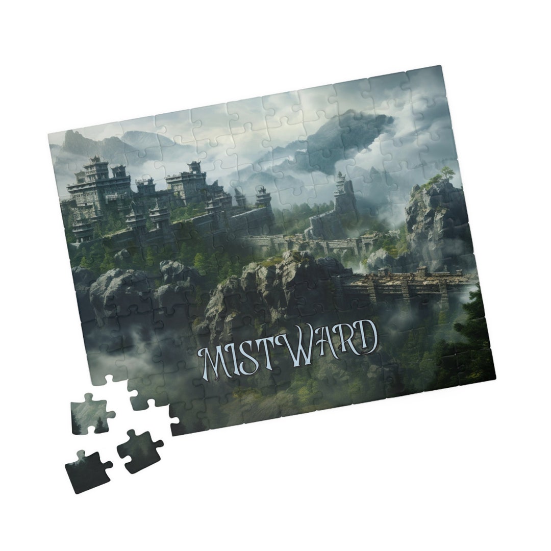 Throne of Glass Mistward Puzzle, 4 Size Options, Book Lover Puzzle ...