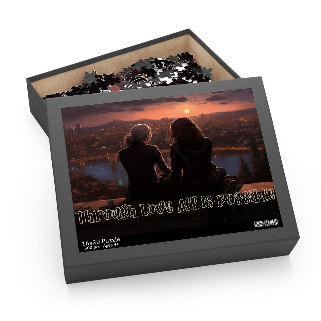 Bryce and Danika Crescent City Puzzle, CC Puzzle, Through Love All is ...