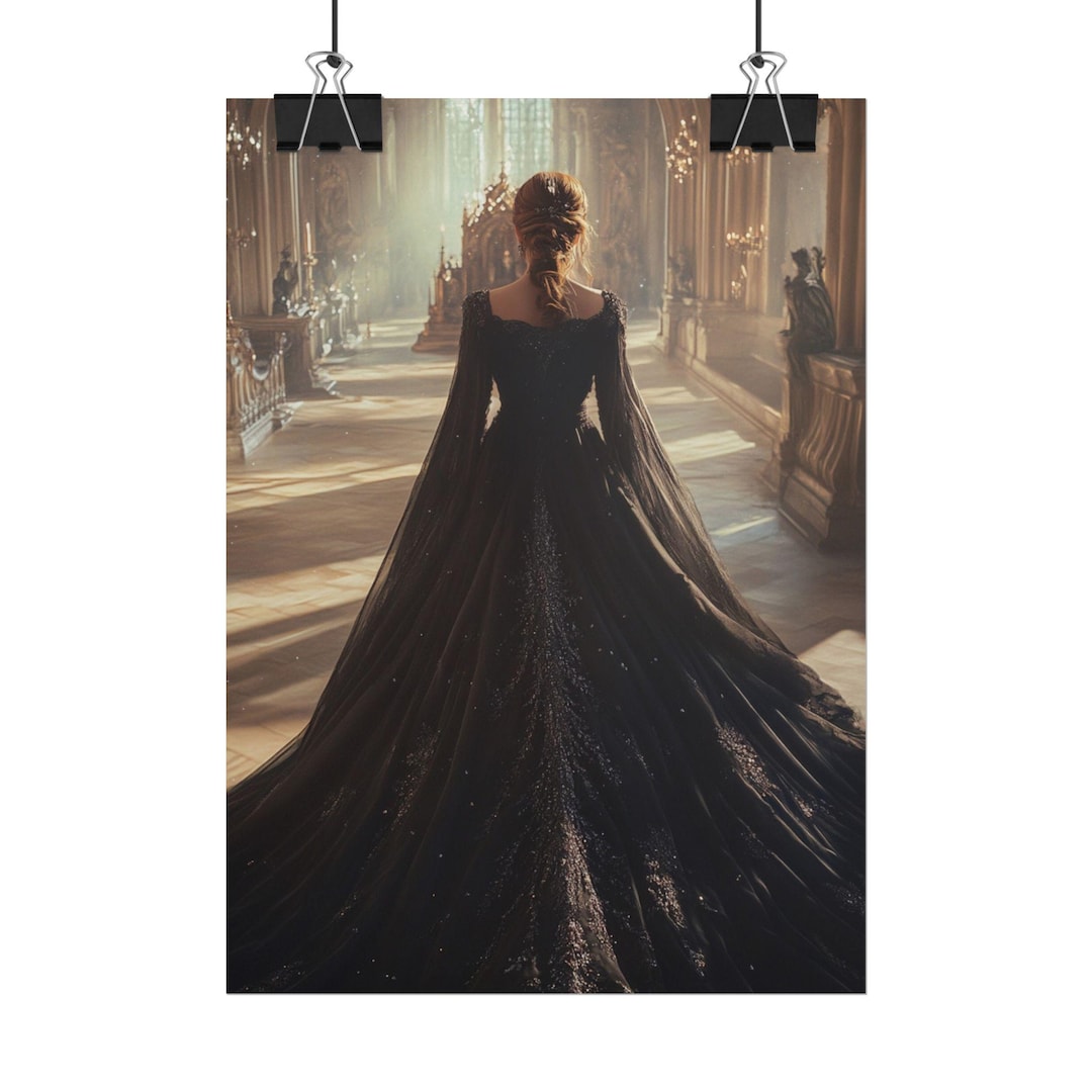 Feyre Archeron Fanart Print, ACOTAR Poster, High Lady of the Night ...