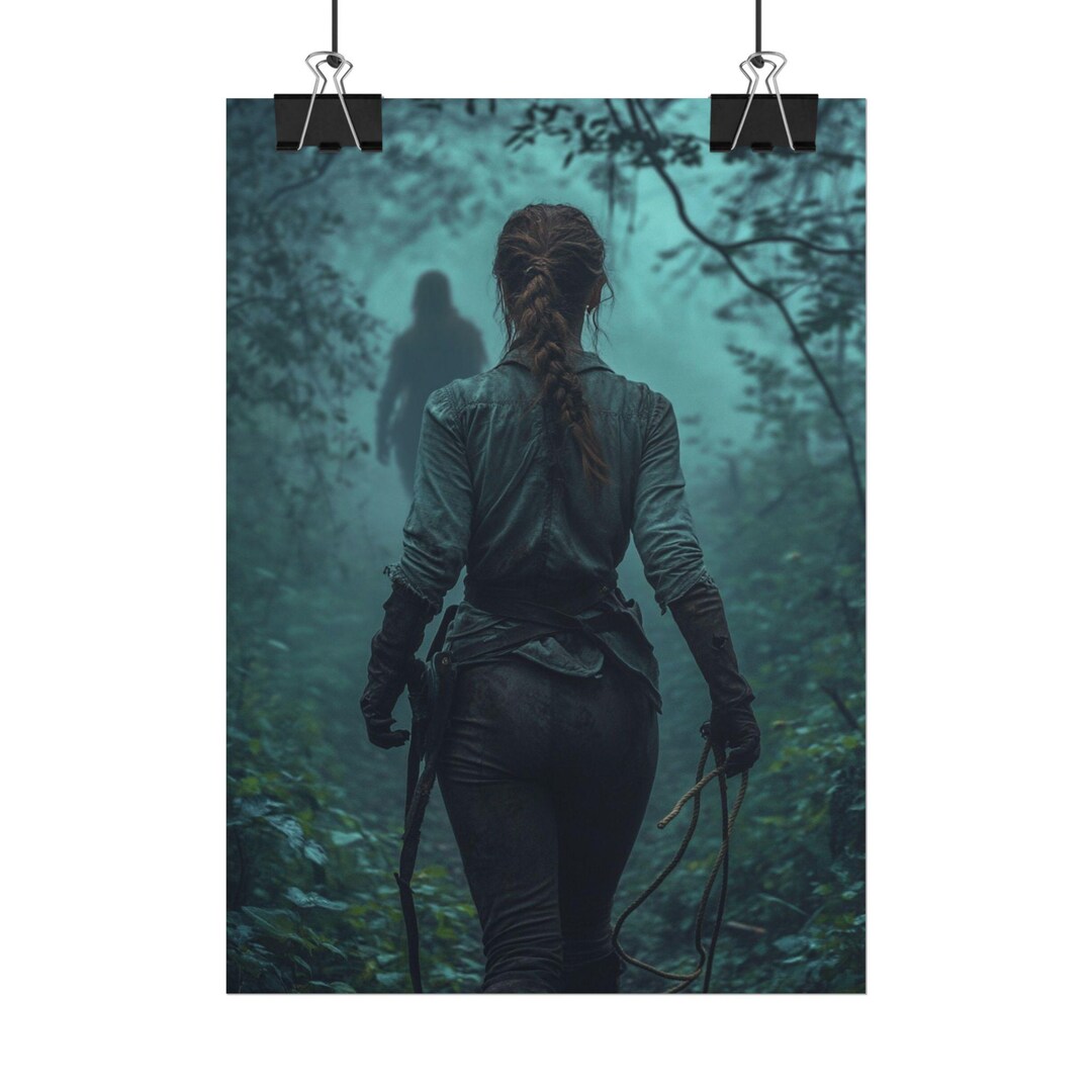 Hunting the Suriel Feyre Archeron Fanart Print, ACOTAR Poster, Huntress ...