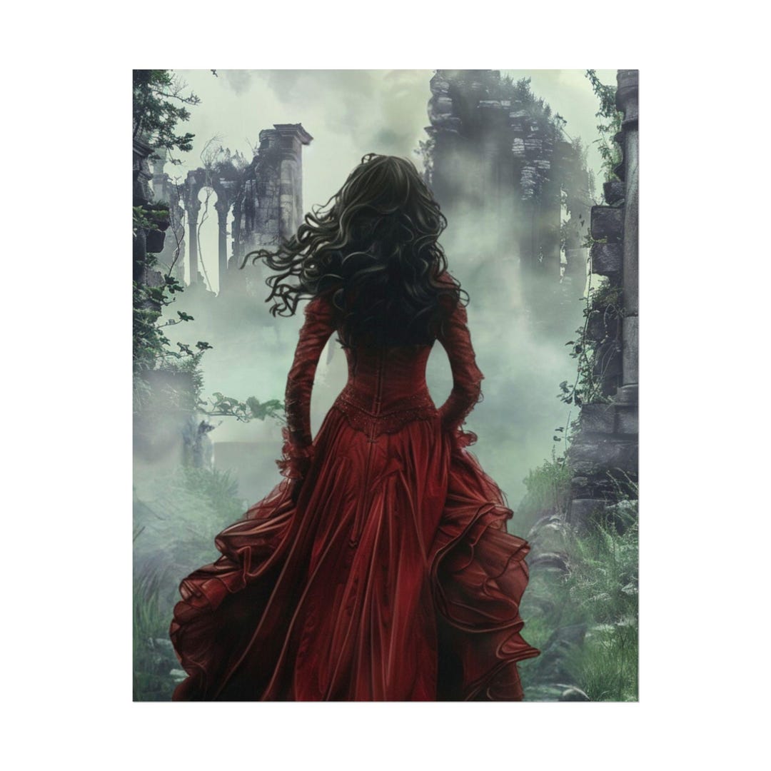 Elspeth Spindle Fanart Print: Gothic Fantasy Wall Decor - Etsy