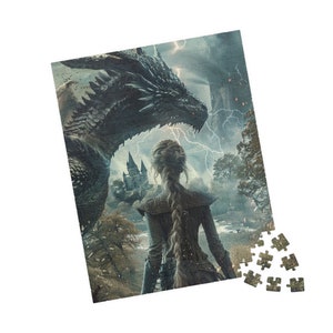 Fourth Wing Violet Sorrengail Puzzle, Fierce Women of Fantasy Puzzles ...